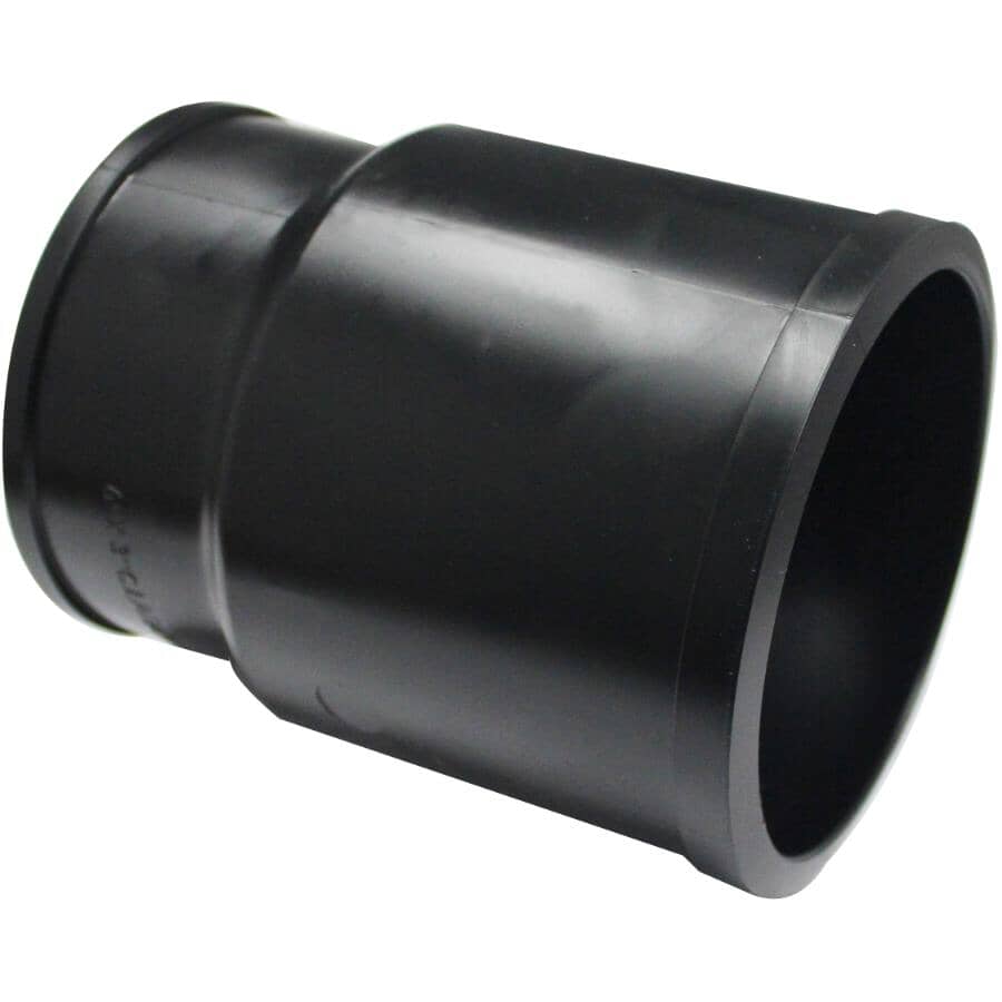 CANPLAS 3" Spigot x 4" Hub ABS Adapter for DWV to Cast Iron Pipe | Home ...