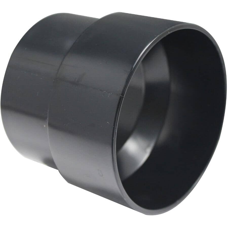 CANPLAS 3" Hub x 4" Hub ABS Adapter for Sewer to DWV Pipe | Home Hardware