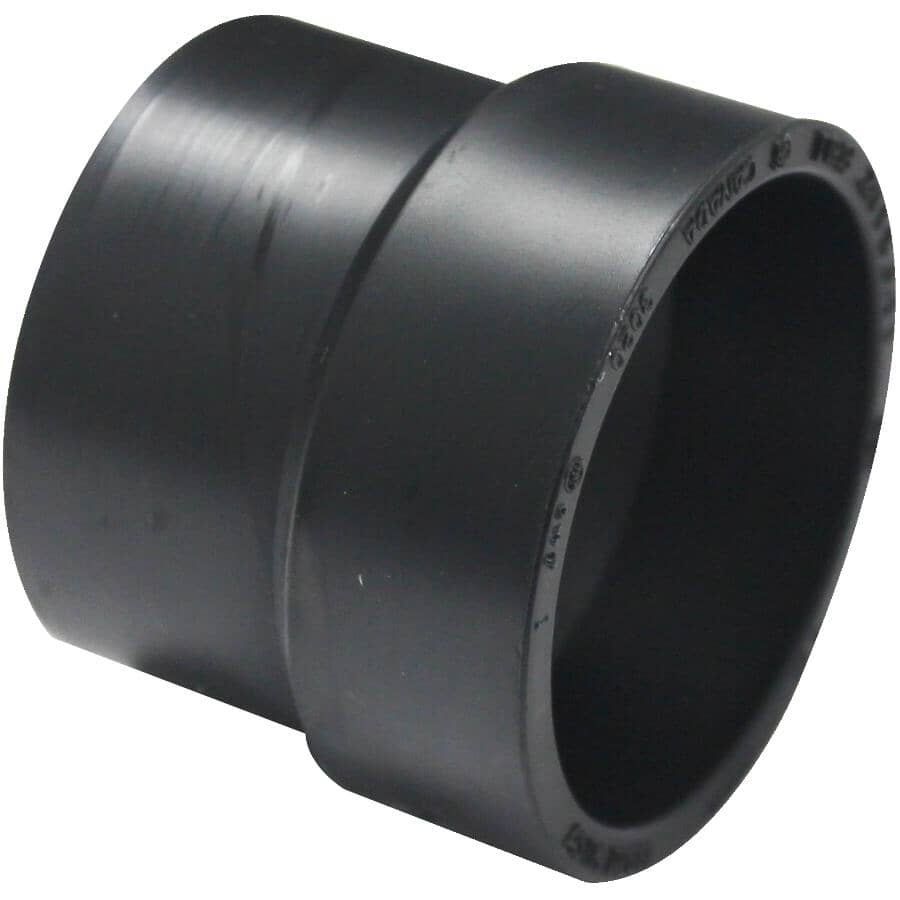 CANPLAS 1-1/2" Hub x 1-1/4" Hub ABS Reducing Coupling | Home Hardware