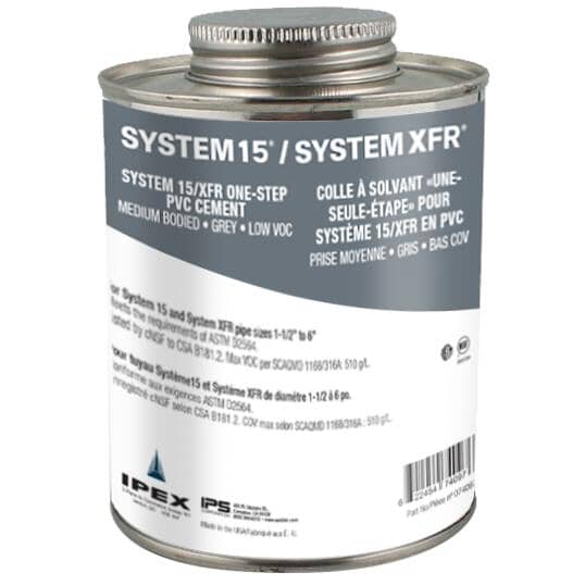 IPEX System 15 Low VOC Grey PVC Cement | Home Hardware
