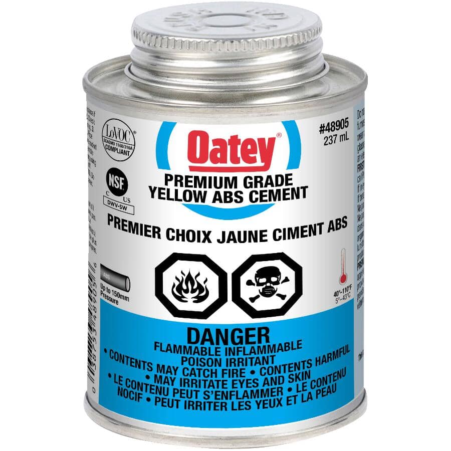 OATEY Yellow Premium Grade ABS Cement | Home Hardware