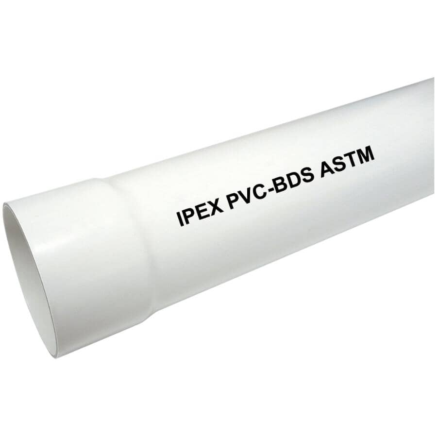 IPEX 4" Solid PVC Sewer Pipe - Standard | Home Hardware