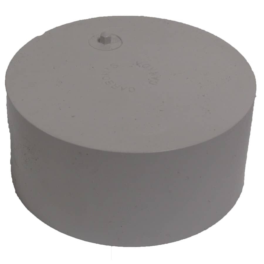 3" PVC Sewer Cap | Home Hardware