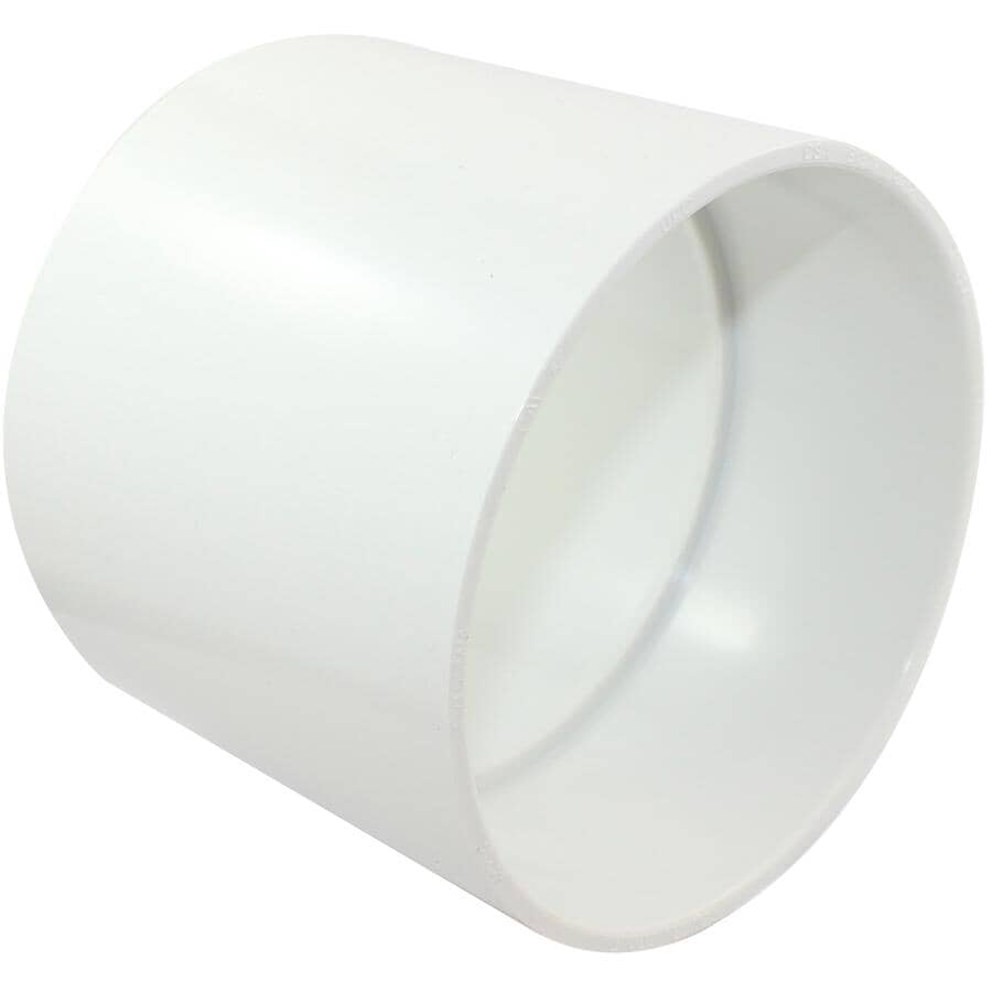 CANPLAS 4" Hub x Hub PVC Sewer Coupling | Home Hardware
