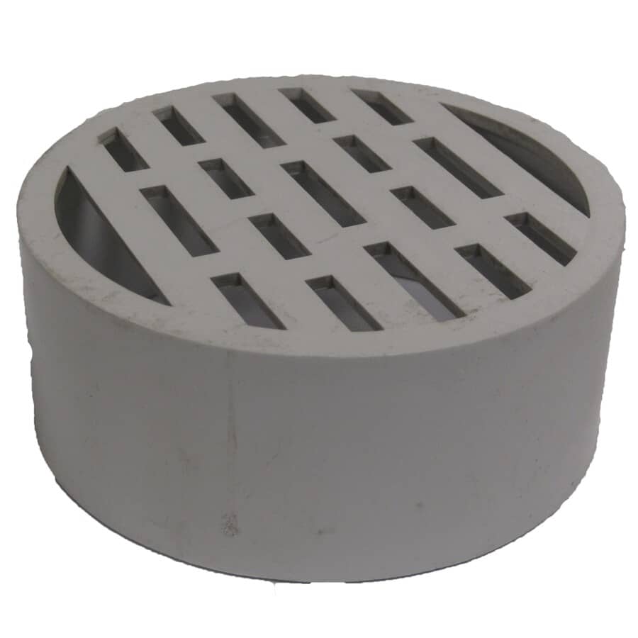 undefined 4" PVC Sewer Drain Grate | Home Hardware