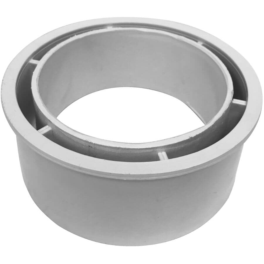 4" Spigot x 3" Hub PVC Sewer Bushing | Home Hardware