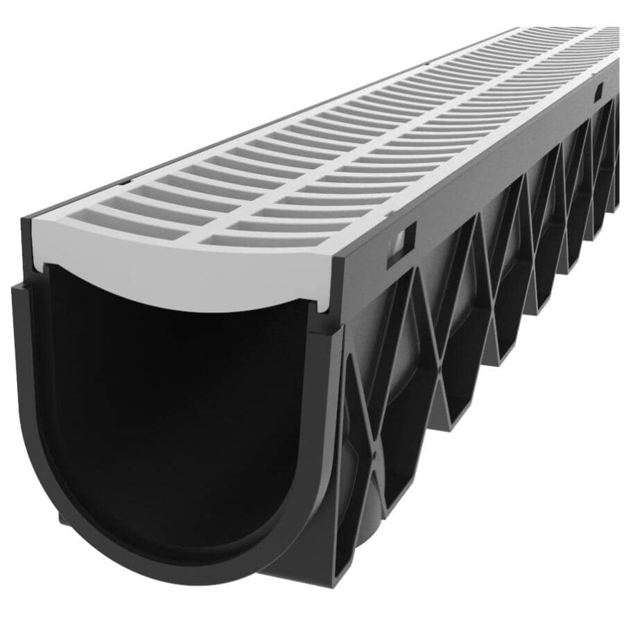 RELN Storm Drain Channel Kit with Grate | Home Hardware