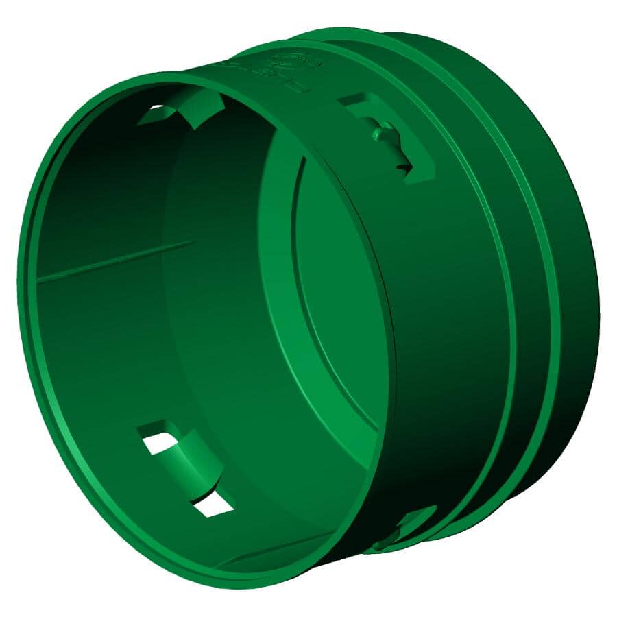 SOLENO 4" Corrugated Drain Pipe End Cap | Home Hardware