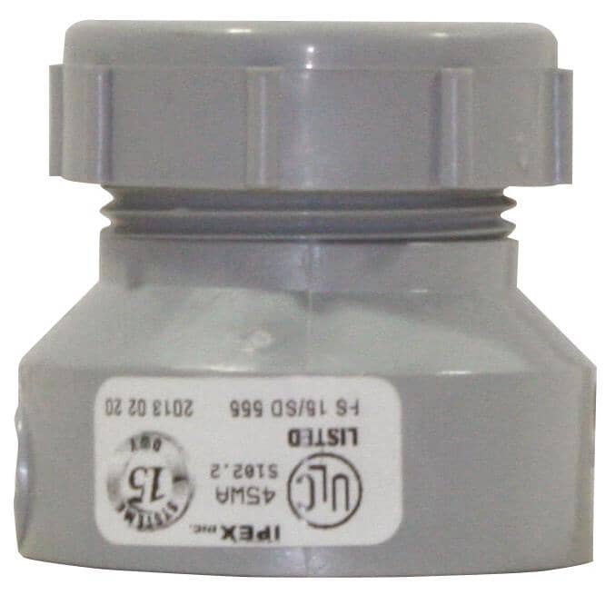 IPEX System 15 1-1/2" x 1-1/4" DWV PVC Trap Adapter | Home Hardware
