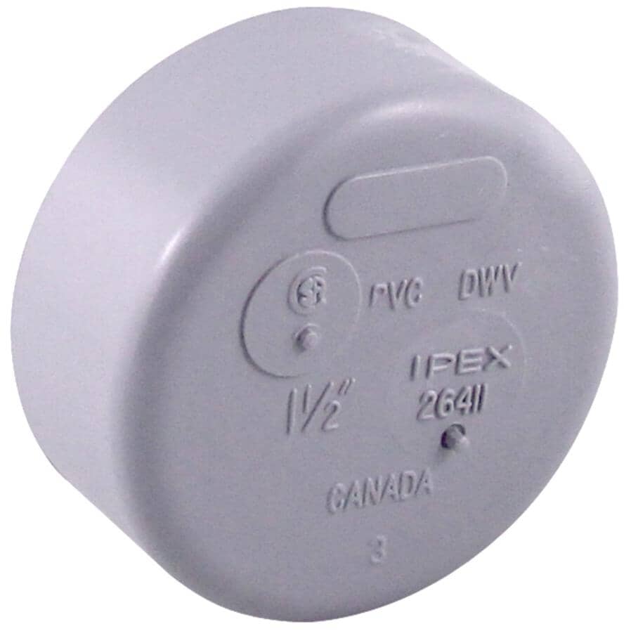 IPEX System 15 1-1/2" DWV PVC Cap Hub | Home Hardware
