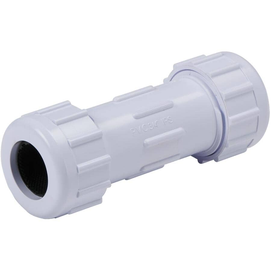 PROJEX 3/4" PVC Compression Coupling | Home Hardware