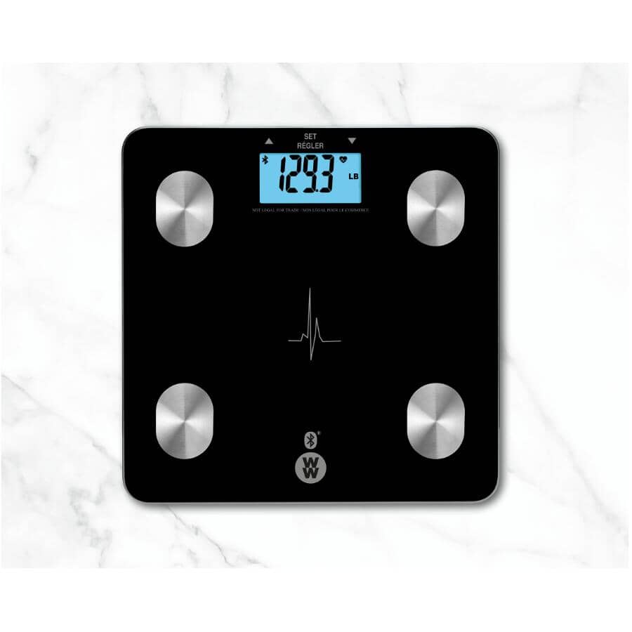 CONAIR 400lb Glass Digital Body Analysis Scale | Home Hardware