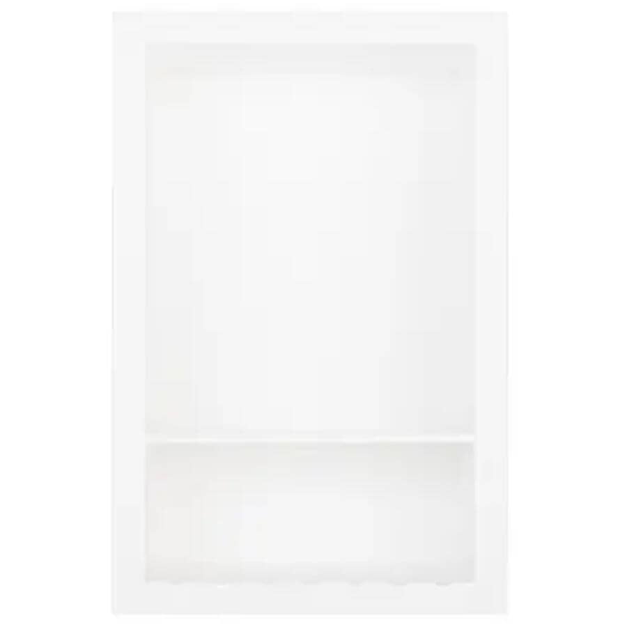 WETWALL 10" W x 15" H Double Recessed Shower Niche | Home Hardware