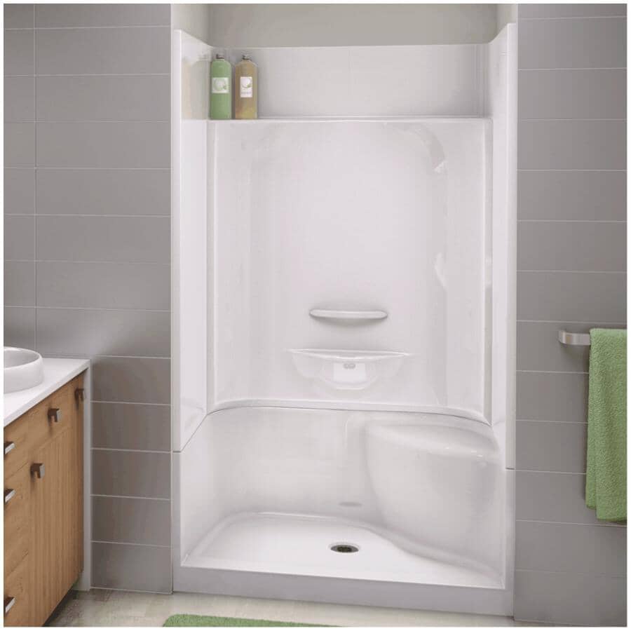 MAAX 48" x 34" Essence 4 Piece Acrylx Shower Cabinet | Home Hardware