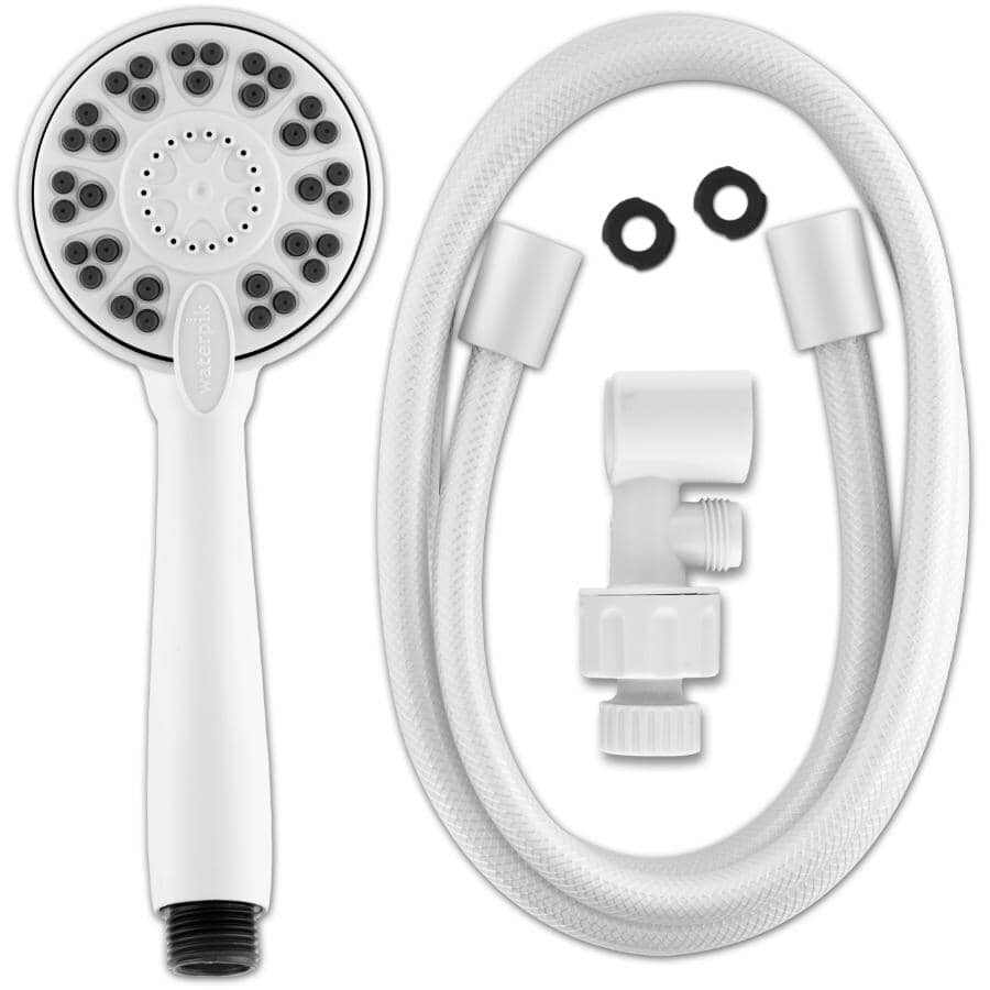 WATER PIK EcoFlow 4 Setting Handheld Showerhead - White | Home Hardware