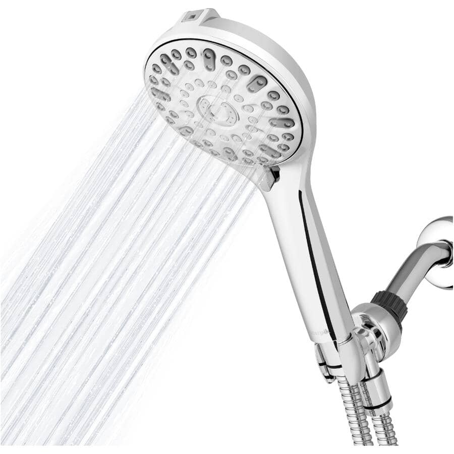WATERPIK ShowerClean Pro 7 Setting Handheld Showerhead | Home Hardware