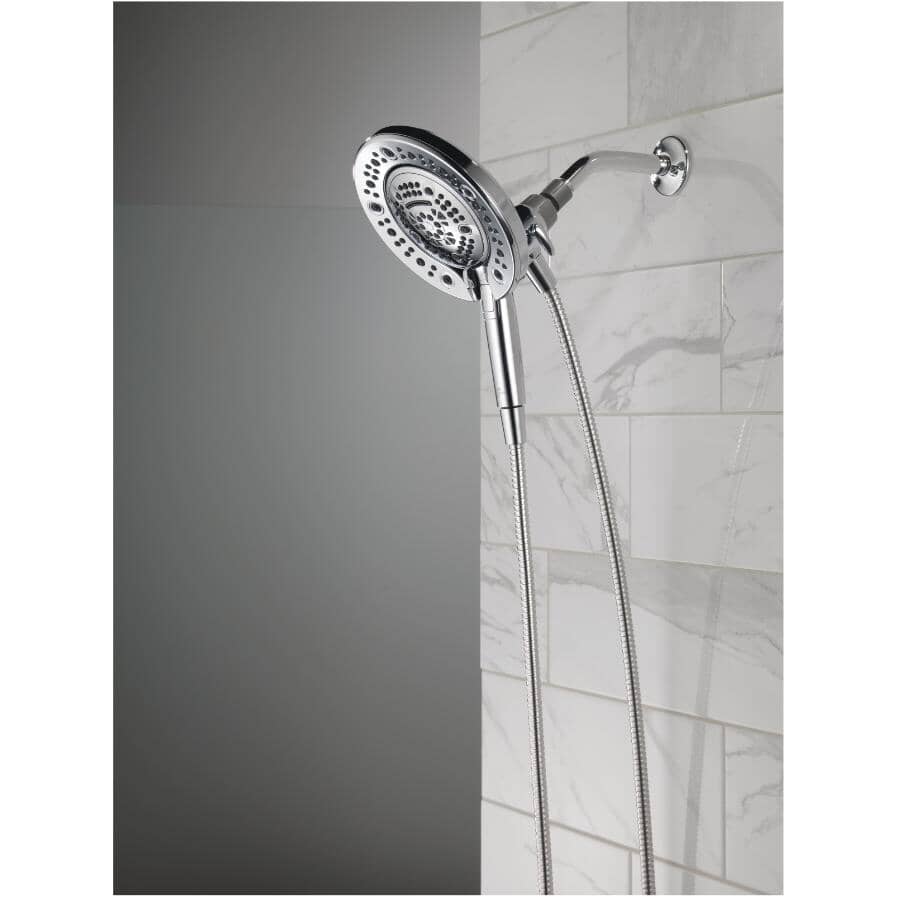 DELTA FAUCET In2ition 7 Setting Handheld & Wall Showerhead | Home Hardware