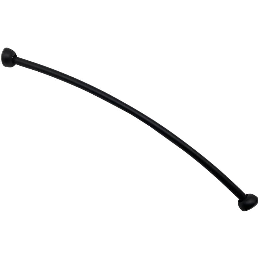 INSTYLE Adjustable Curved Shower Rod | Home Hardware