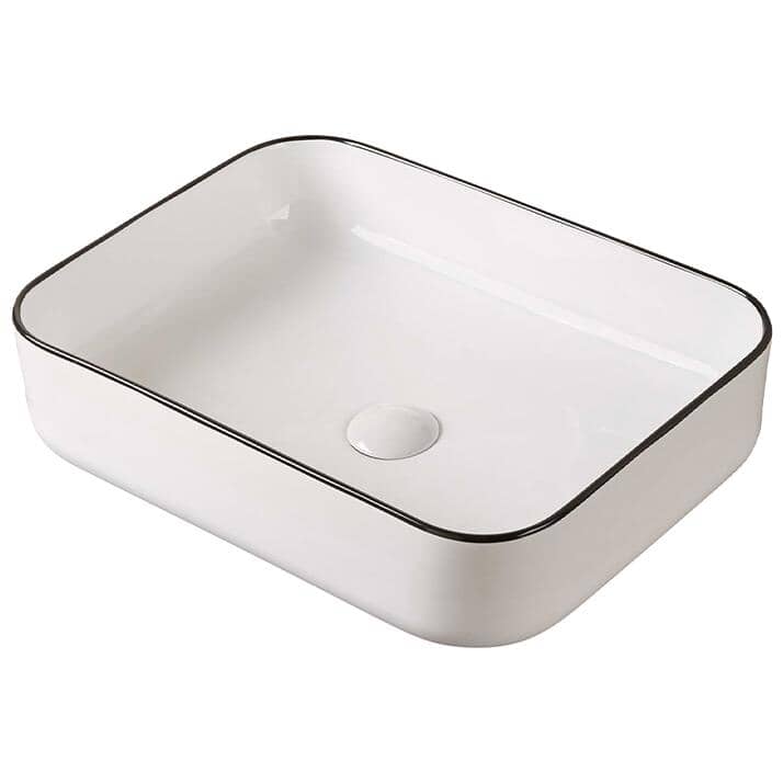 A&E BATH AND SHOWER 20" x 16" Above the Counter Rectangular Vessel ...