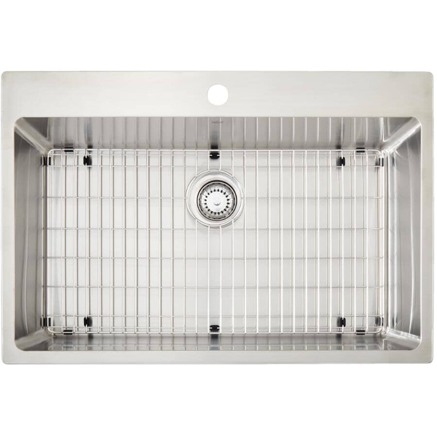 KINDRED 31"x 21" Single Drop-In Kitchen Sink | Home Hardware