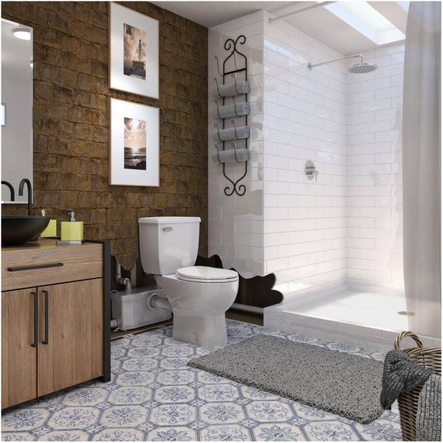 SANIFLO 4.8 L Saniplus Round Toilet | Home Hardware