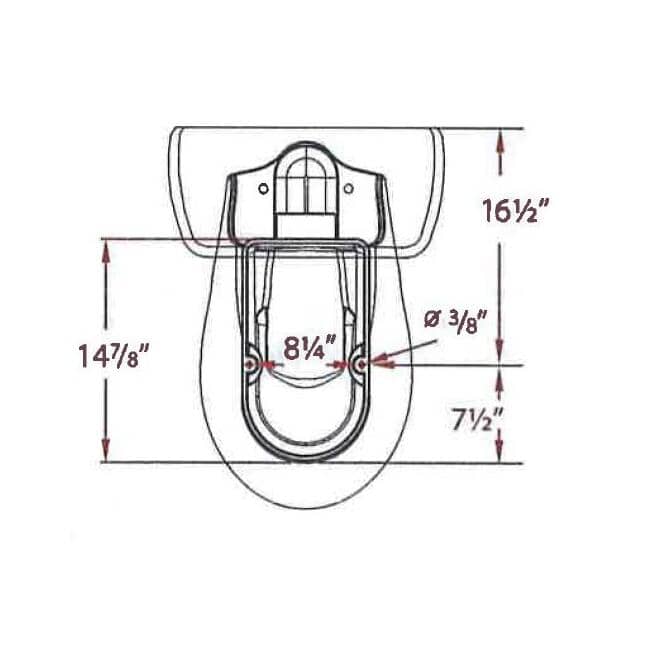 SANIFLO 4.8 L Saniplus Round Toilet | Home Hardware