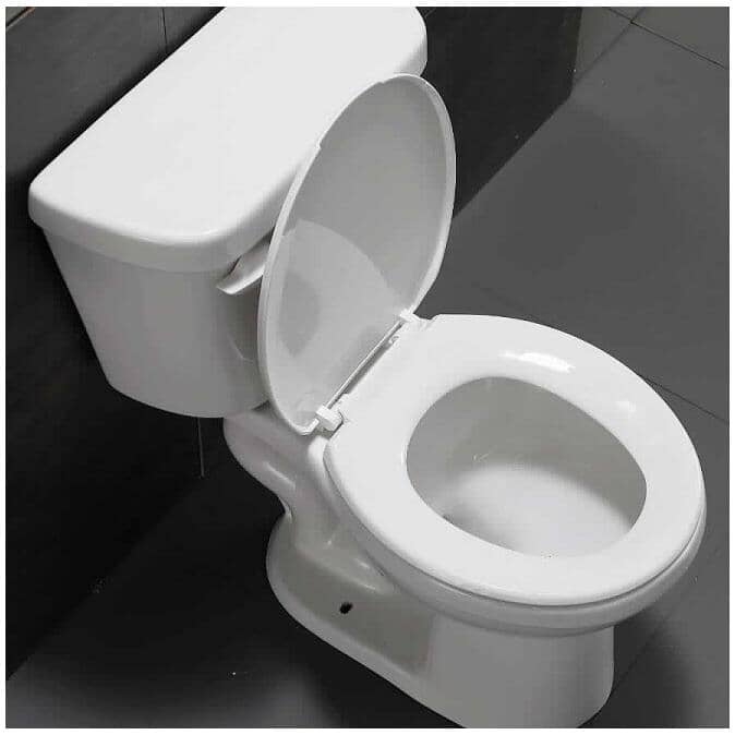 CHELINI 6 L Cabot Round Toilet - White | Home Hardware