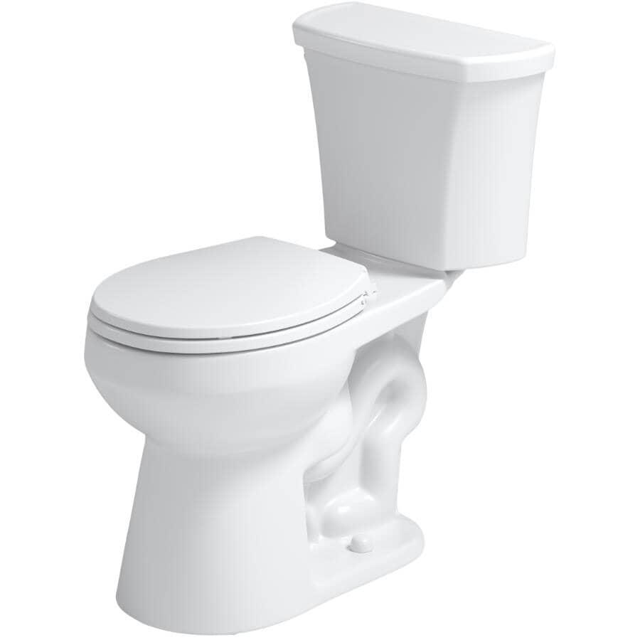 CRAFT + MAIN 4.8 L Easley Round Toilet with Flush Guard Technology ...