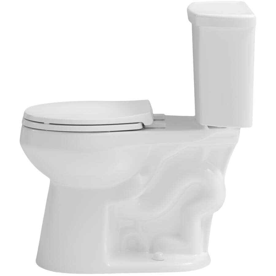 CRAFT + MAIN 4.8 L Easley Round Toilet with Flush Guard Technology ...