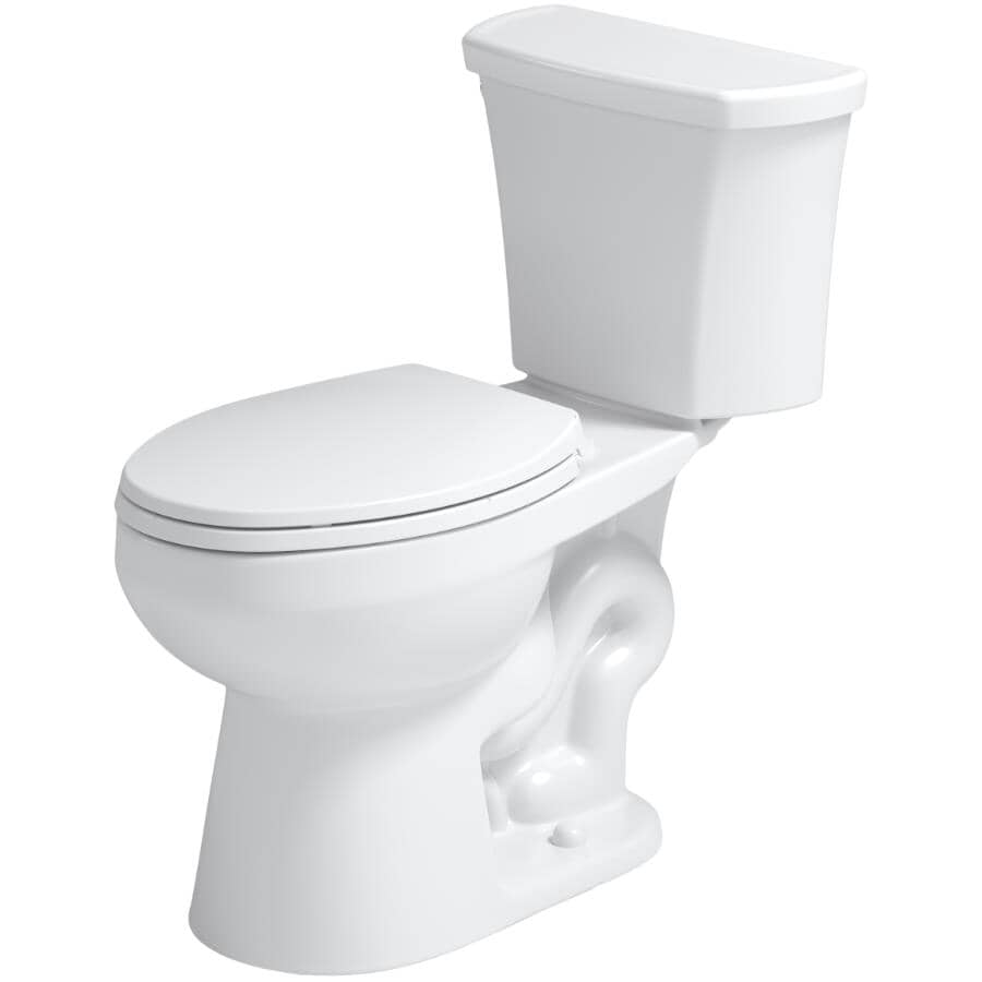 CRAFT + MAIN 4.8 L Easley Elongated Toilet with Flush Guard Technology ...