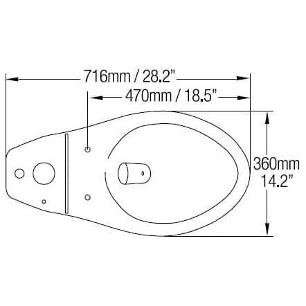 HENNESSY & HINCHCLIFFE 3L Proficiency Toilet | Home Hardware