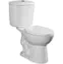 CHELINI 3 L/6 L Marriot Dual Flush Round Toilet | Home Hardware