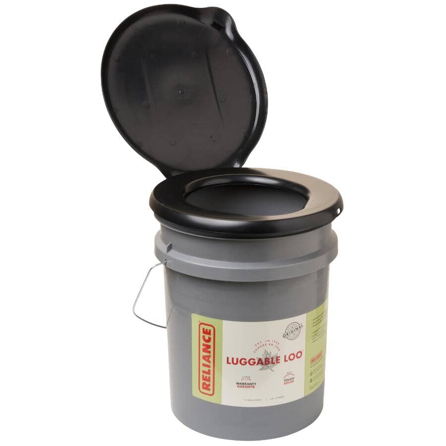 RELIANCE Luggable Loo Portable Bucket Camping Toilet | Home Hardware