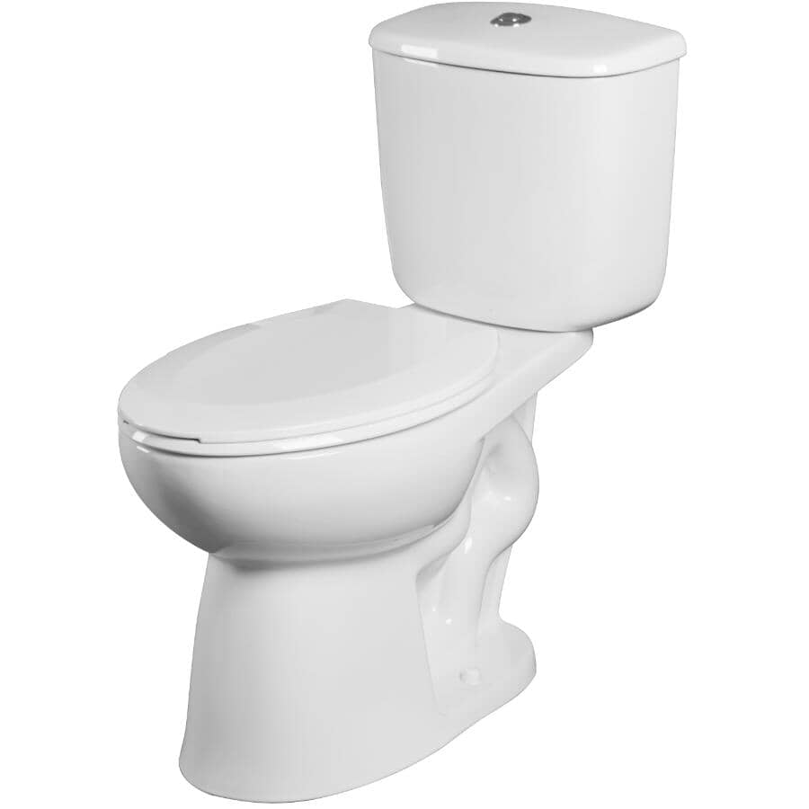 CHELINI 3 L/6 L Marriot Dual Flush Elongated Toilet | Home Hardware