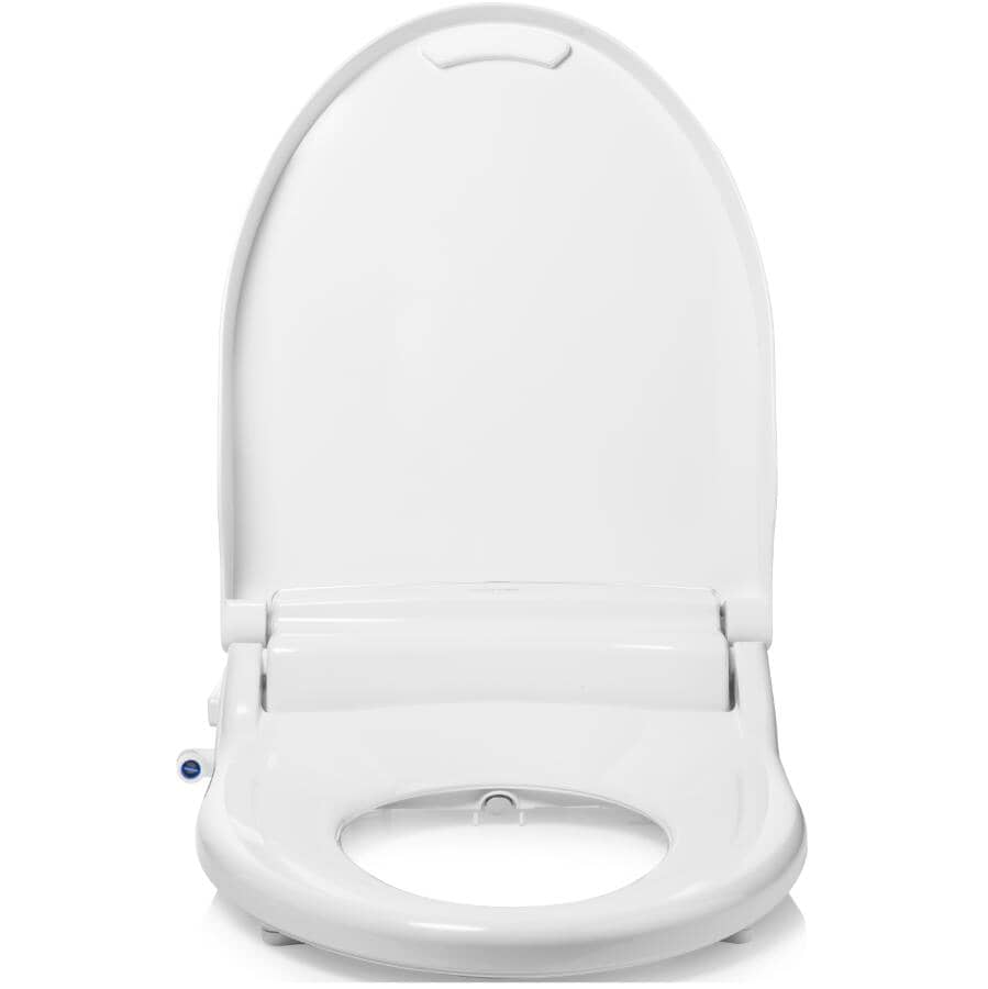 BRONDELL Elongated Electric Plastic Bidet Toilet Seat with Slow Close ...
