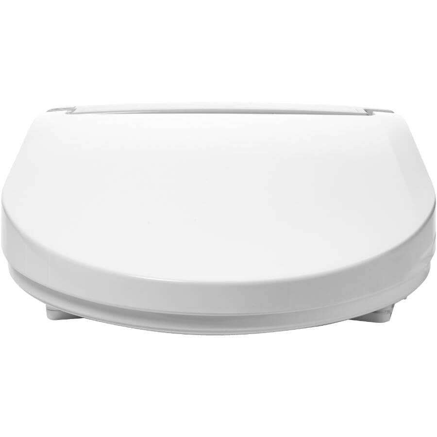 BRONDELL Round Electric Plastic Bidet Toilet Seat with Slow Close ...