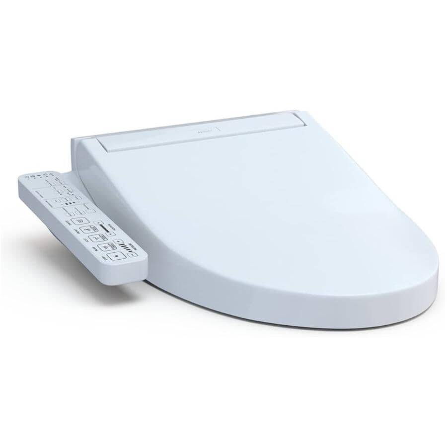 TOTO C2 Washlet Elongated Electronic Silicone Bidet & Air Dryer Toilet ...