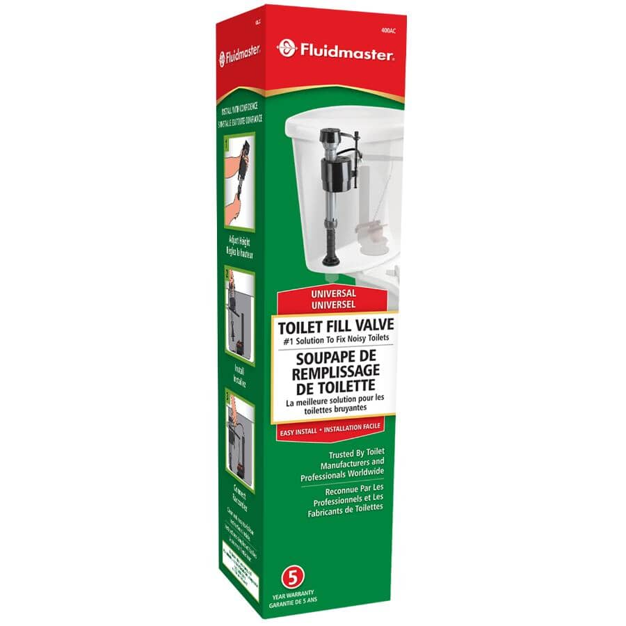 FLUIDMASTER 400A Universal Toilet Tank Fill Valve | Home Hardware