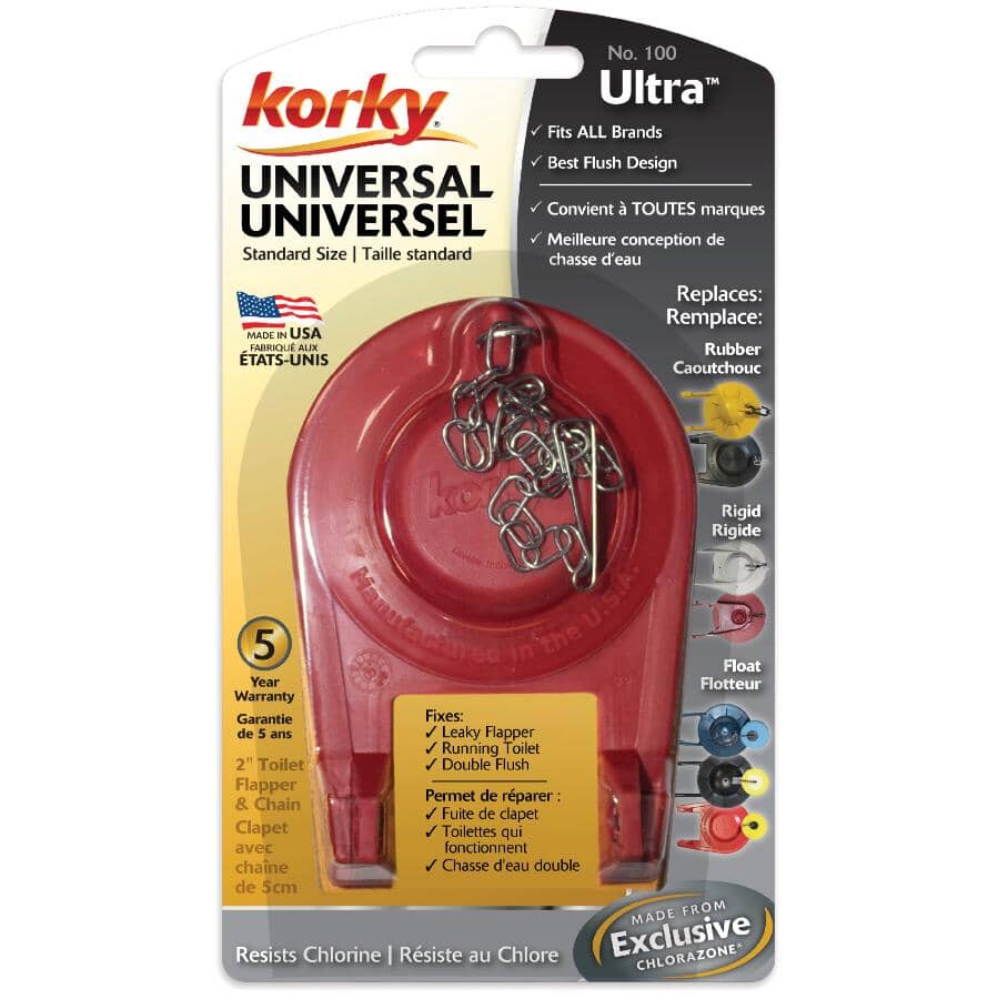 KORKY 2" Universal Toilet Flapper | Home Hardware