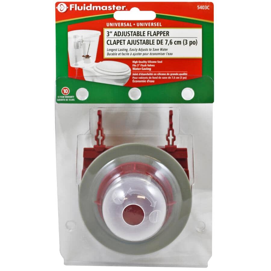 FLUIDMASTER 3" Universal Toilet Flapper | Home Hardware
