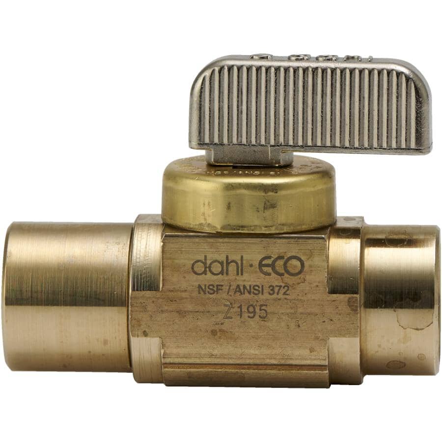 DAHL 1/2" Female Solder x Female Solder Straight In | Home Hardware