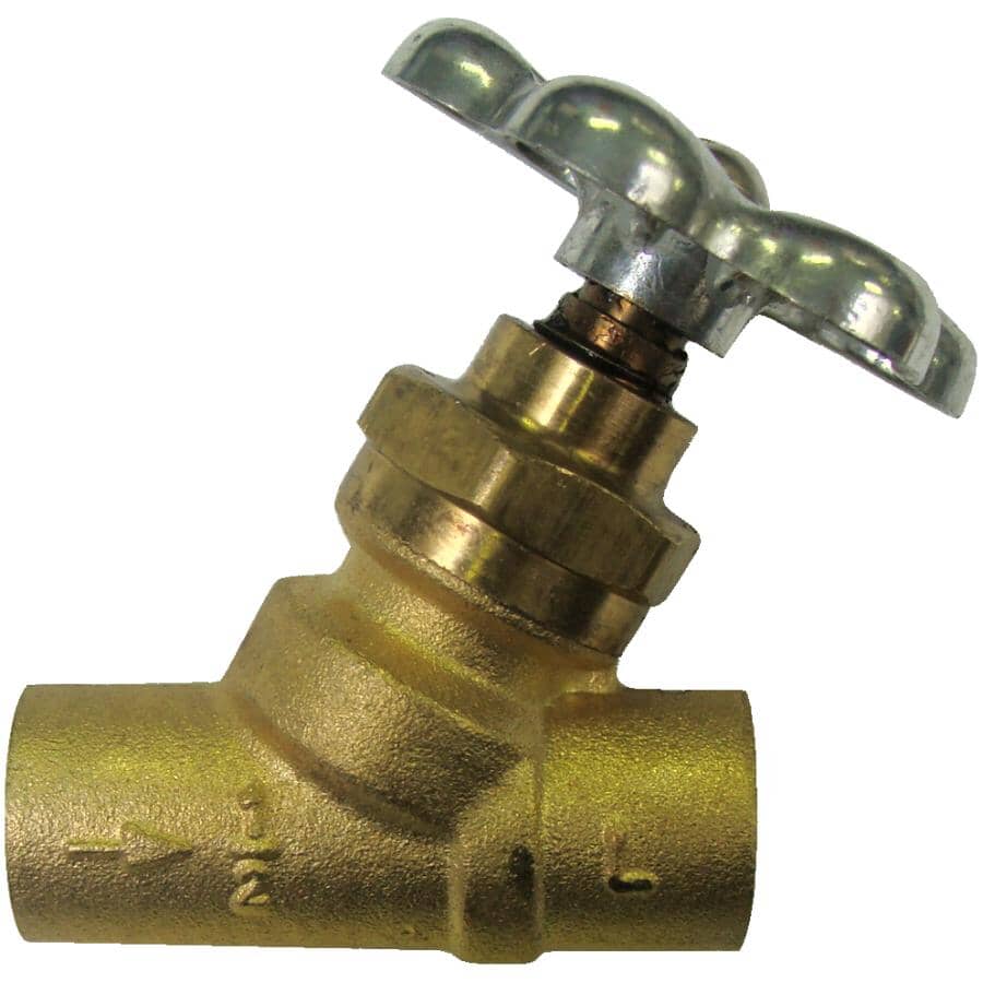 1/2" Copper Angle Stop Valve | Home Hardware