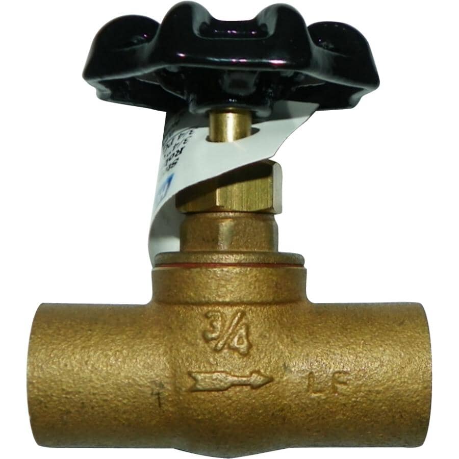 PROJEX 3/4" Copper Straight Stop Valve | Home Hardware