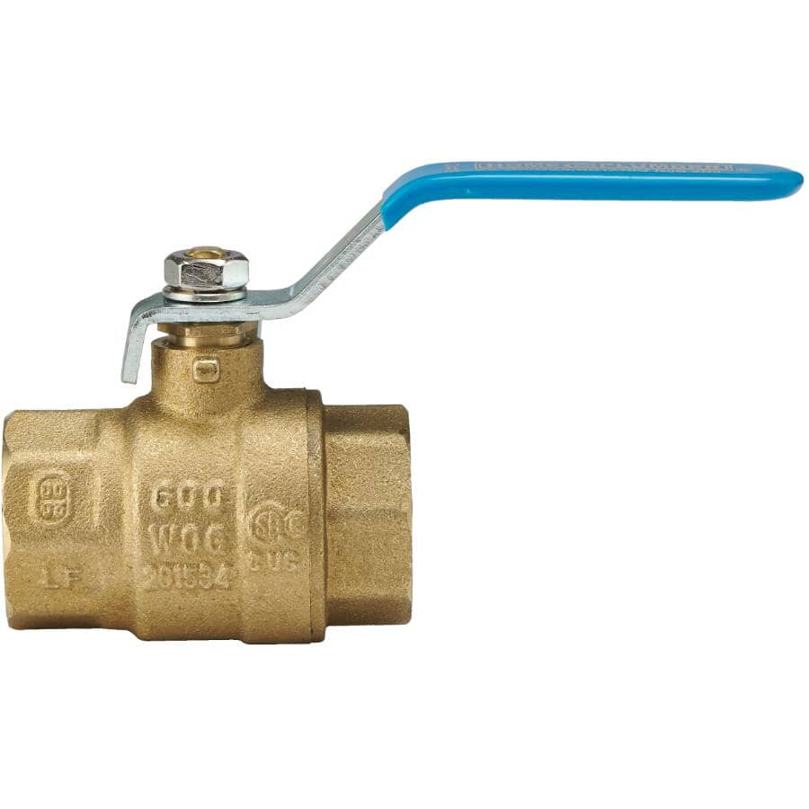 PROJEX 1" IPS Brass Ball Valve | Home Hardware