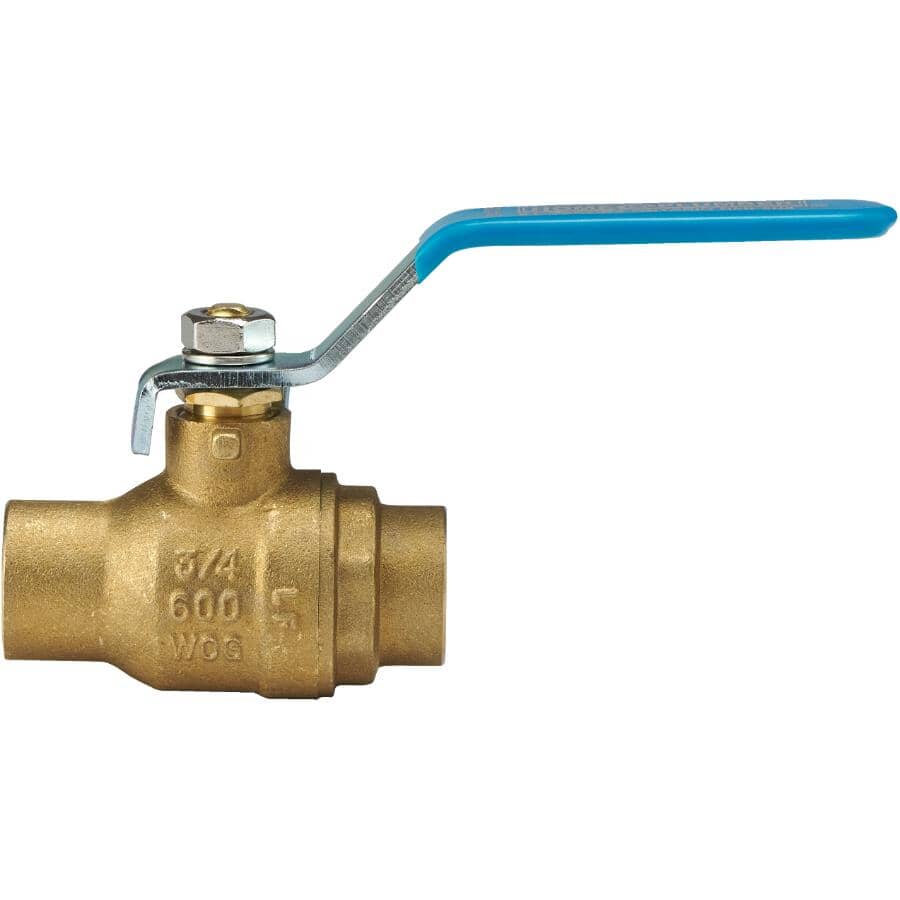 PROJEX 3/4" Full Port Brass Ball Valve | Home Hardware