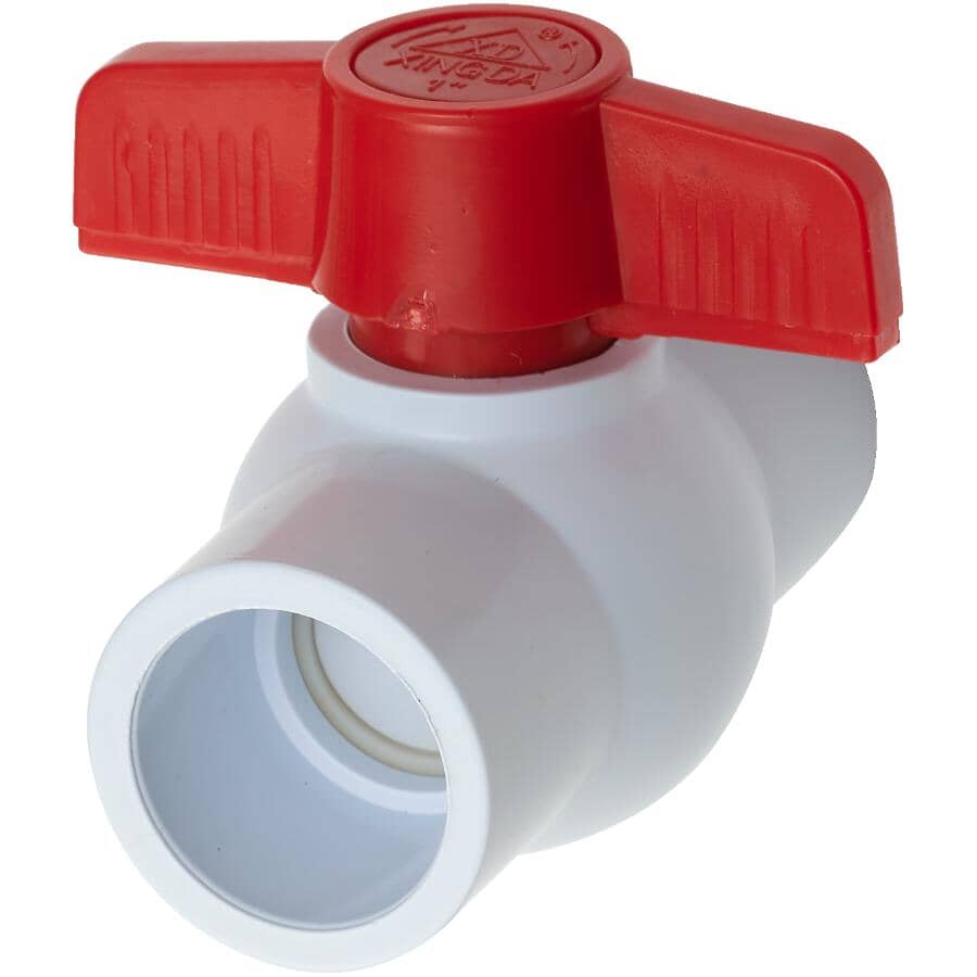 PROJEX 1" PVC Solvent Ball Valve | Home Hardware