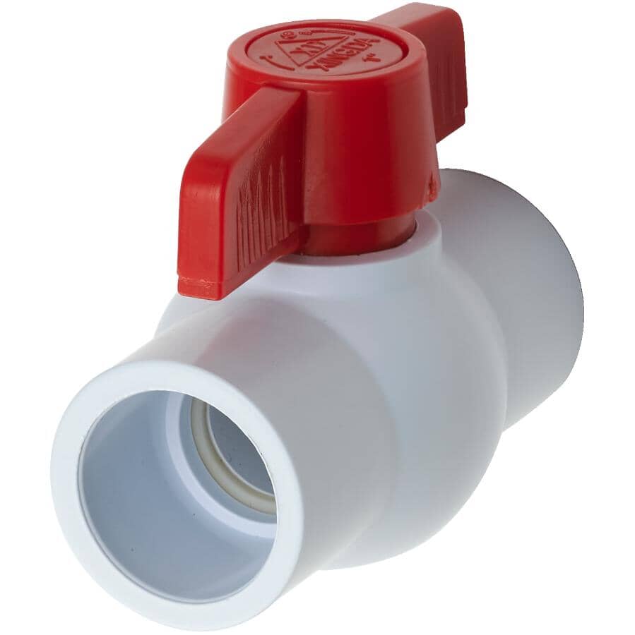 PROJEX 1" PVC Solvent Ball Valve | Home Hardware