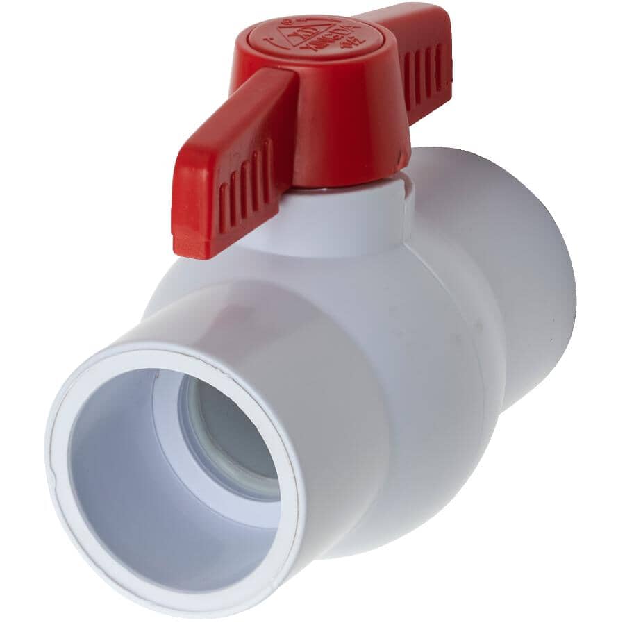 PROJEX 1-1/2" PVC Solvent Ball Valve | Home Hardware