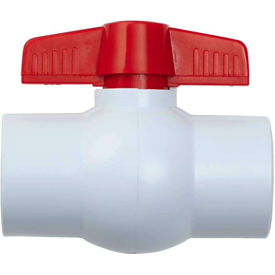 PROJEX 1-1/2" PVC Solvent Ball Valve | Home Hardware