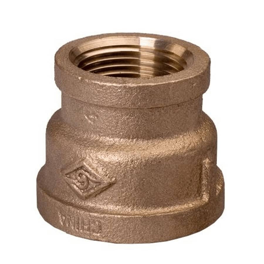 PROJEX 3/4" x 1/2" Bronze Reducing Coupling | Home Hardware